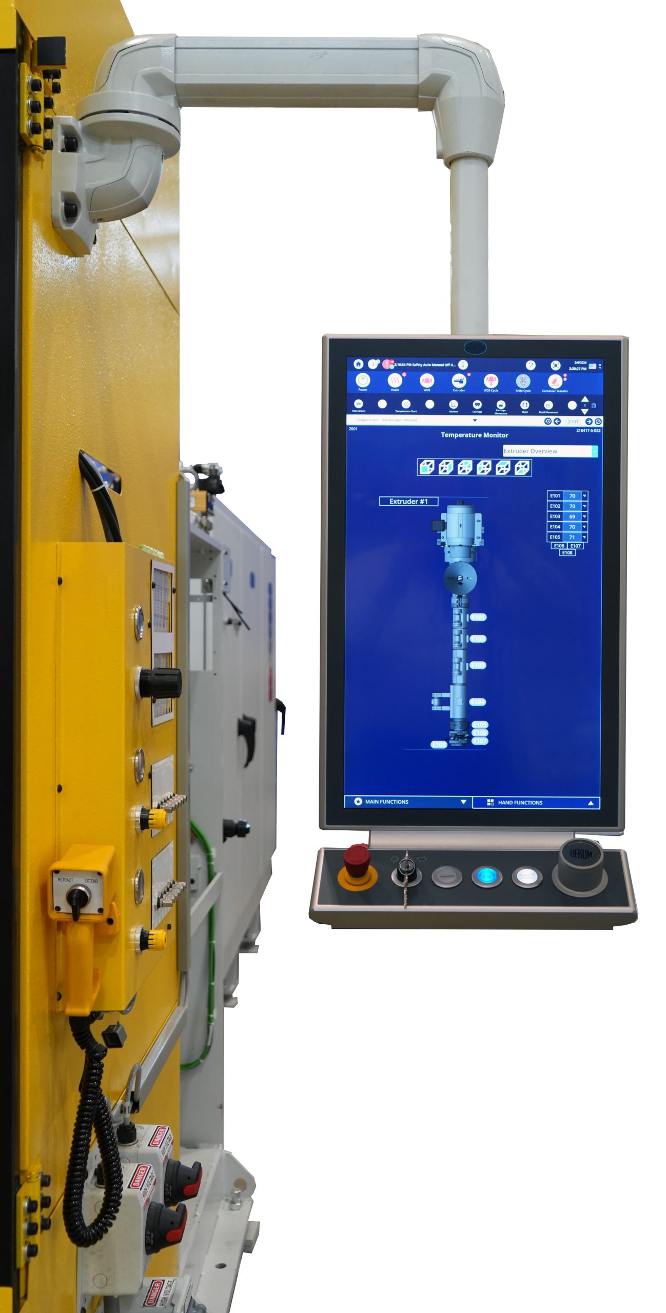 Machine Controls Upgrades - Bekum America Corporation